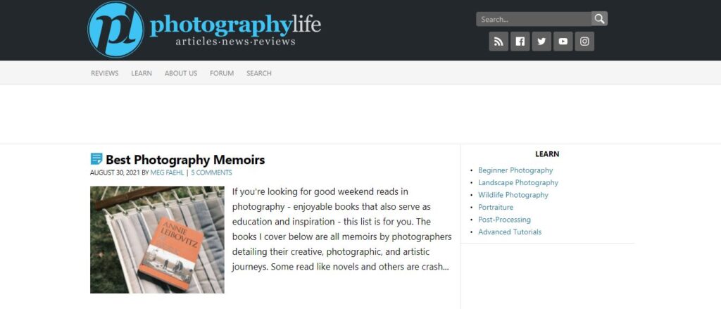 13 Best Photography Websites to Learn & Take Inspiration