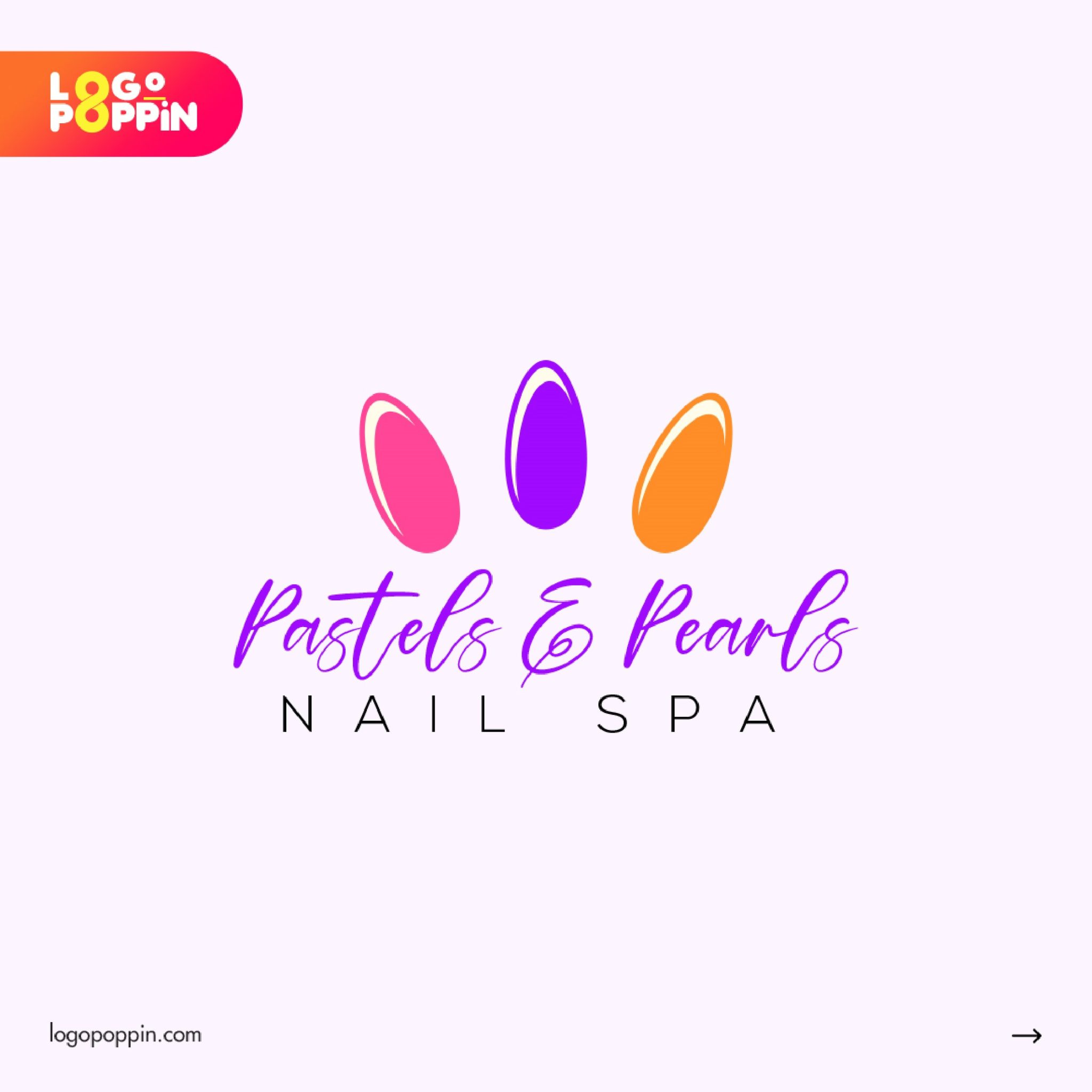 6 Great Examples of Perfect Nail Salon Logos for Your Brand